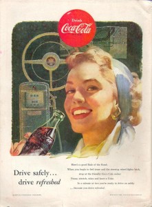Coca Cola - Vintage Poster Design | Bit Rebels