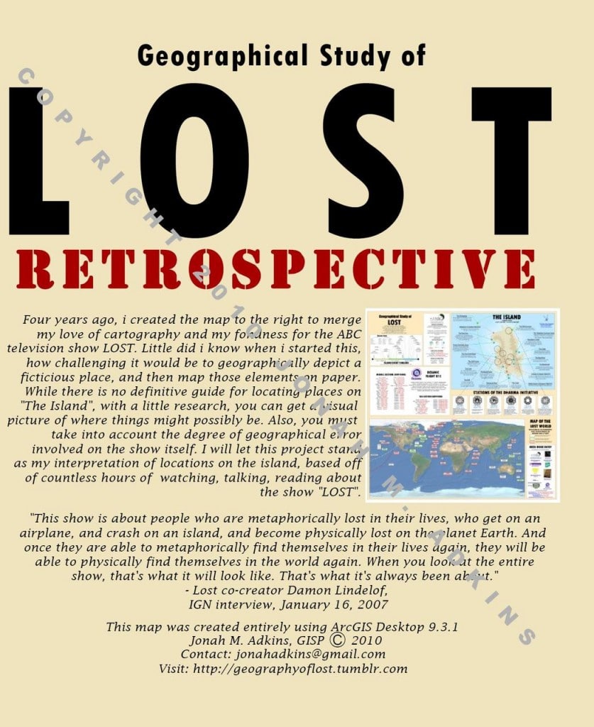 Cartographer Creates Full Map Of LOST Island | Bit Rebels