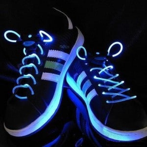 LED Shoe Laces: Bring The Light To The Club! | Bit Rebels