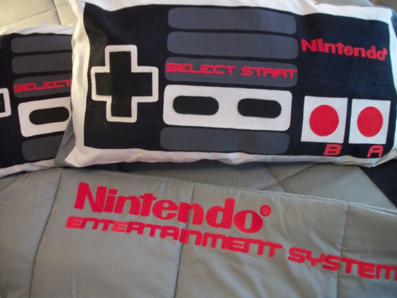 Exclusive Nintendo NES Bed Sheets For The Retro Geek