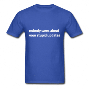 36 Facebook T-Shirts To Match Your Status Update | Bit Rebels