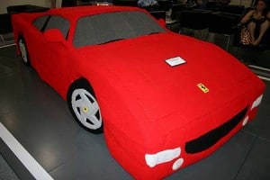 Yarn Ferrari: Carefully Knitted Using 12 Miles Of Yarn | Bit Rebels