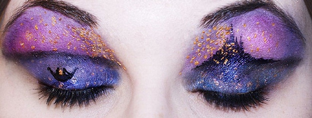 Eyelid Art: Nature & Movie Scenes Created On Eyelids | Bit Rebels