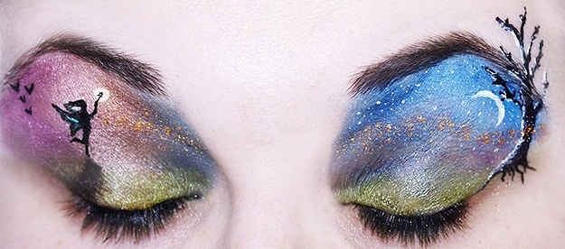 Eyelid Art: Nature & Movie Scenes Created On Eyelids | Bit Rebels