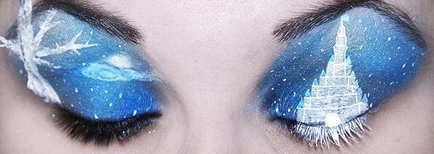 Eyelid Art: Nature & Movie Scenes Created On Eyelids | Bit Rebels