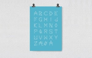 The Elastic Alphabet: Rubber Band Typography | Bit Rebels