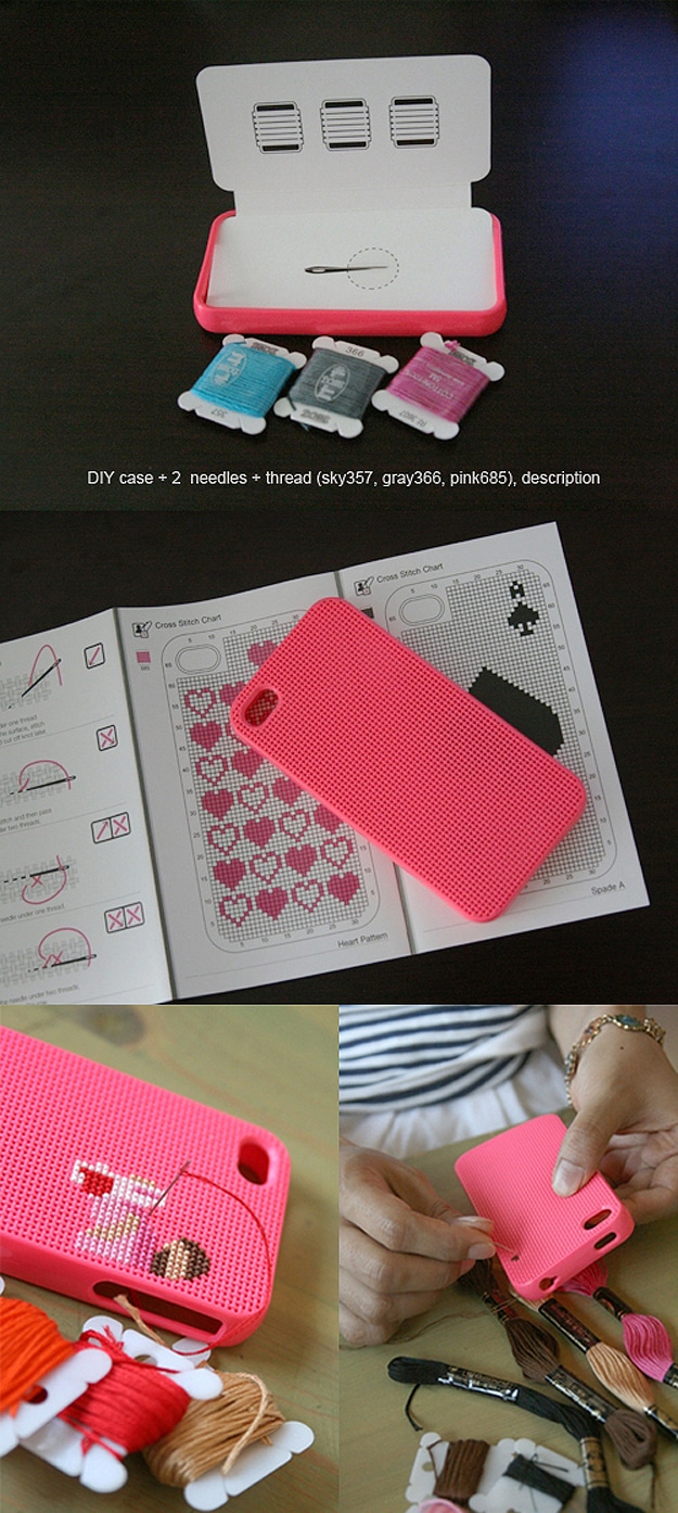 How To: Cross-Stitch Your Own iPhone Case | Bit Rebels