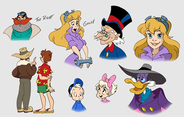 Illustration: Classic Disney Animals Drawn As Humans | Bit Rebels
