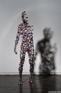 Dice Figures: Portraying The Human Body Using Only Dice | Bit Rebels