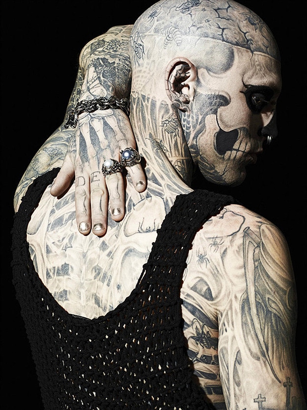 Extreme Tattoos: His Entire Body Is A Work Of Art | Bit Rebels