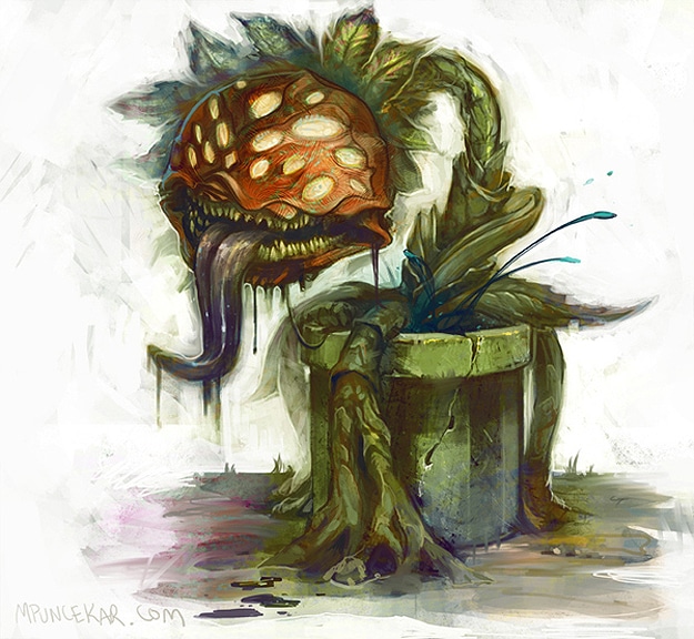Creepy Cool Illustrations Of Mario S Enemies Bit Rebels