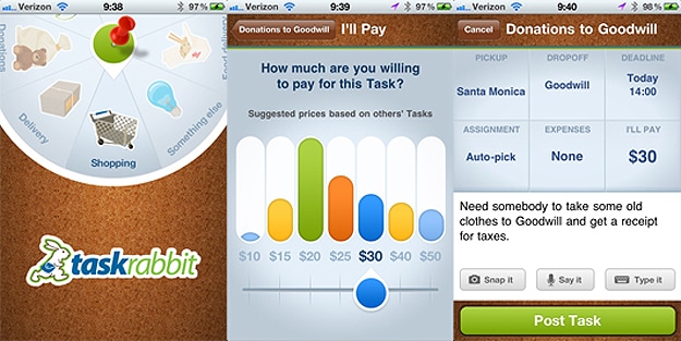 TaskRabbit: The iPhone App That Runs Errands For You | Bit Rebels