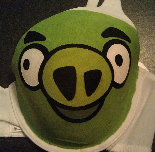 The Angry Boobs Bra: For Ultimate Angry Birds Fans | Bit Rebels