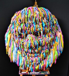 Relief Paintings Turn Flat Art Into Realistic Color Explosions | Bit Rebels