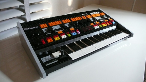 Lego Roland Jupiter 8 Synthesizer Brings Back The Retro | Bit Rebels