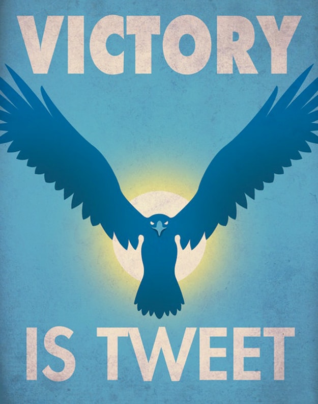 Creative Twitter Facebook & Google+ Propaganda Posters | Bit Rebels