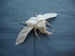 Origami: A Big Badass Bug Made From Paper | Bit Rebels