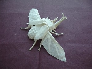 Origami: A Big Badass Bug Made From Paper | Bit Rebels