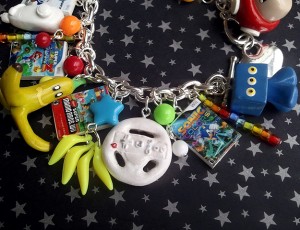 Super Mario Fans: Geeky Wii Video Game Charm Bracelet | Bit Rebels