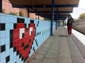 Retro 8-Bit Artwork In The Stockholm Subway System [18 Pics] | Bit Rebels