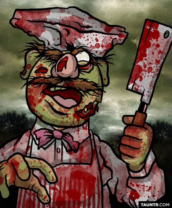 The Muppets Redesigned As Dead Muppet Zombies | Bit Rebels
