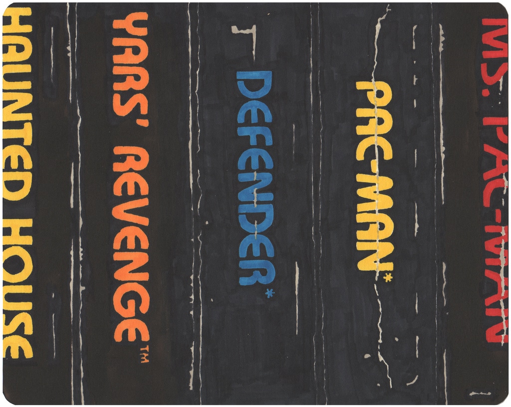 Massively Impressive Atari Game Case Artwork | Bit Rebels