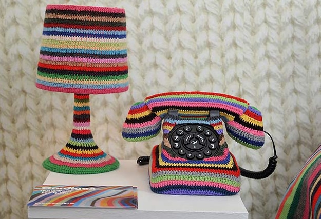 Cozy Vacation: Stay In This Colorfully Crocheted Hotel Room | Bit Rebels