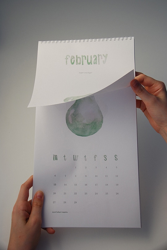 30 Creative, Colorful & Inspiring 2012 Calendar Designs | Bit Rebels
