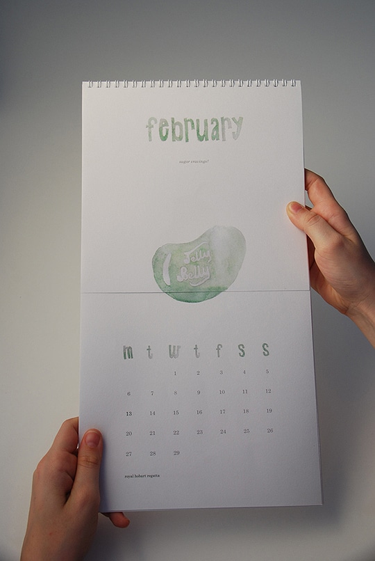 30 Creative, Colorful & Inspiring 2012 Calendar Designs | Bit Rebels