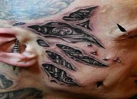 12 Most Unbelievable Ripped Skin Tattoos