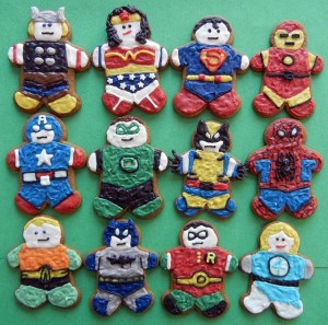 Superhero Gingerbread Cookies To Save Christmas | Bit Rebels