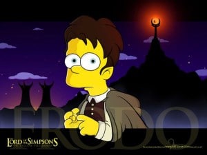 Lord Of The Simpsons: A Creative LOTR & Simpsons Mashup | Bit Rebels