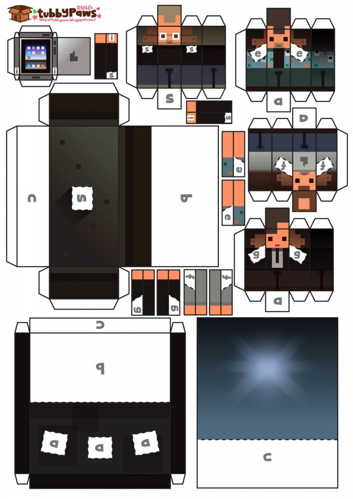 Assemble Your Own Papercraft Steve Jobs Keynote | Bit Rebels