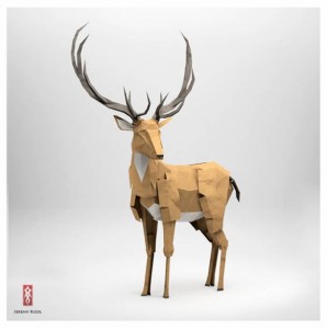 Digital Meets Analog: Inspiring & Dreamy Digital Origami Animals | Bit ...