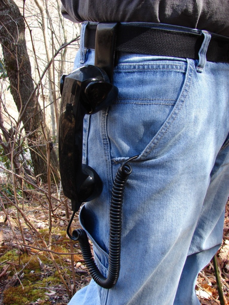 Ultimate Retro Handheld Phone & Holster For Your Smartphone | Bit Rebels