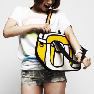 Cartoon Handbags: Real 2D Handbags For The Geek | Bit Rebels
