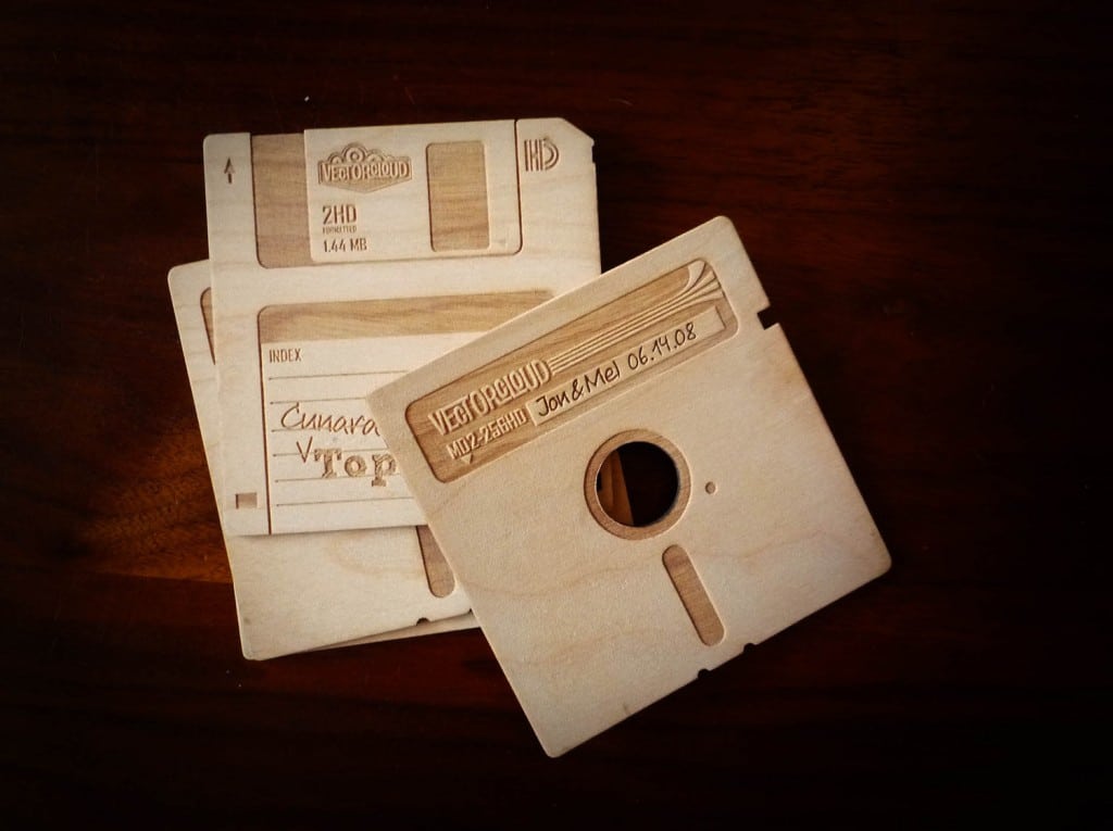 Floppy Disk Coasters: Wooden Retrofication | Bit Rebels
