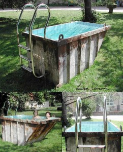 Ultimate Dumpster Diving: Dumpsters Repurposed Into Pools | Bit Rebels