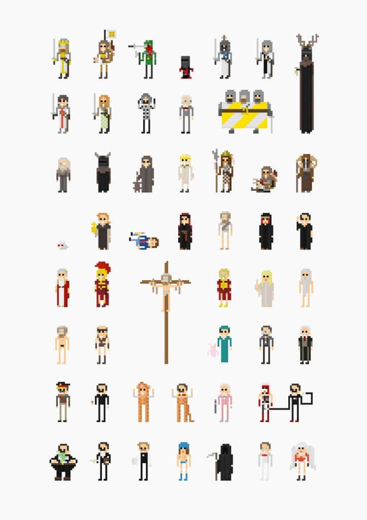 Insane 8-Bit Character Compilation From Our Favorite Cult Movies | Bit ...