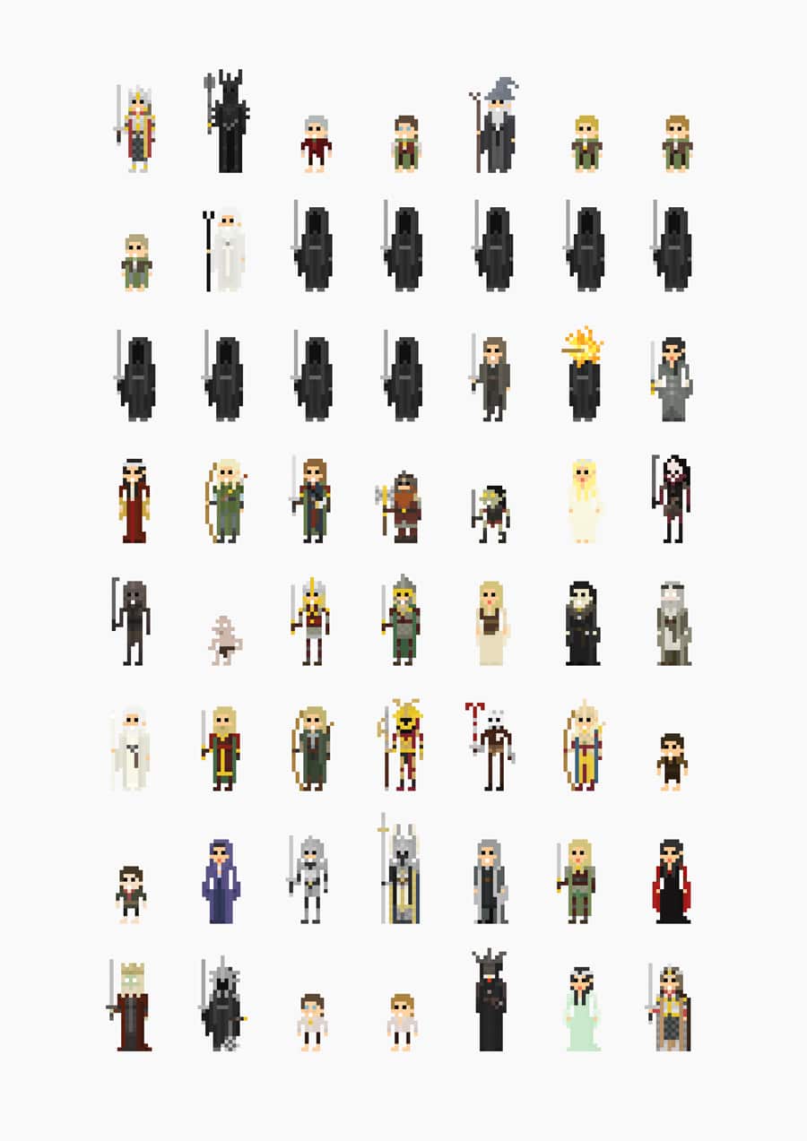 Insane 8-Bit Character Compilation From Our Favorite Cult Movies | Bit ...
