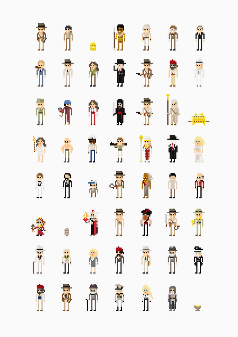 Insane 8-Bit Character Compilation From Our Favorite Cult Movies | Bit ...