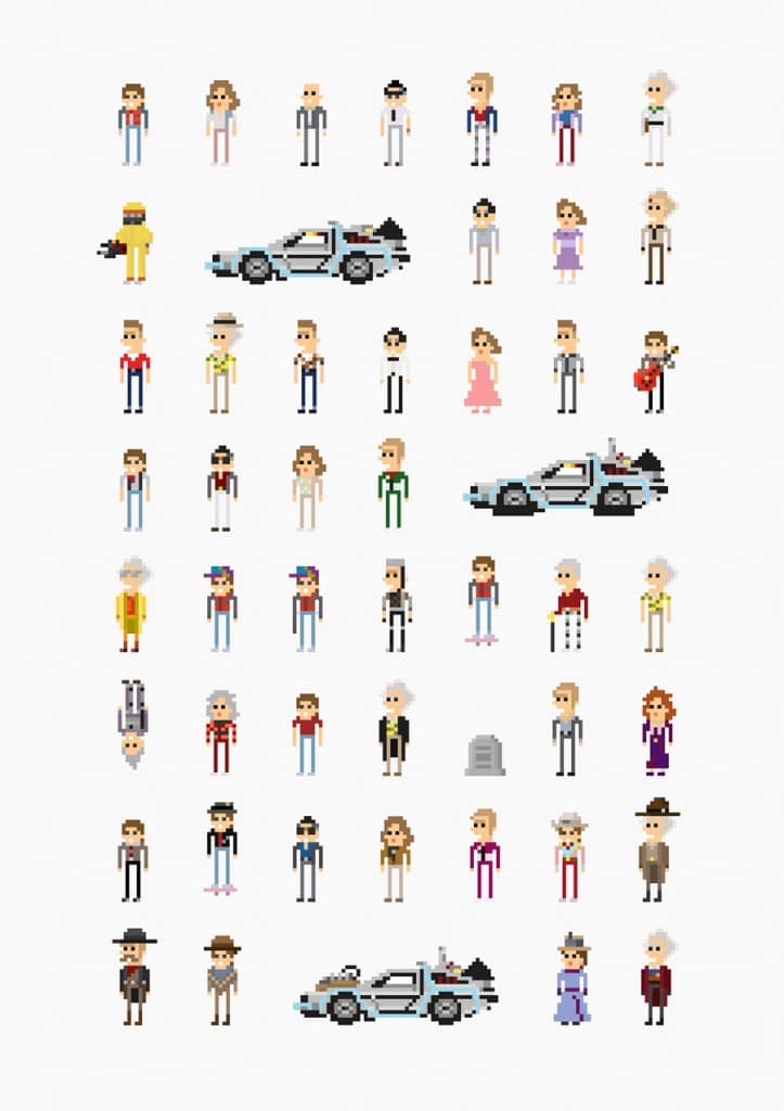 Insane 8-Bit Character Compilation From Our Favorite Cult Movies | Bit ...