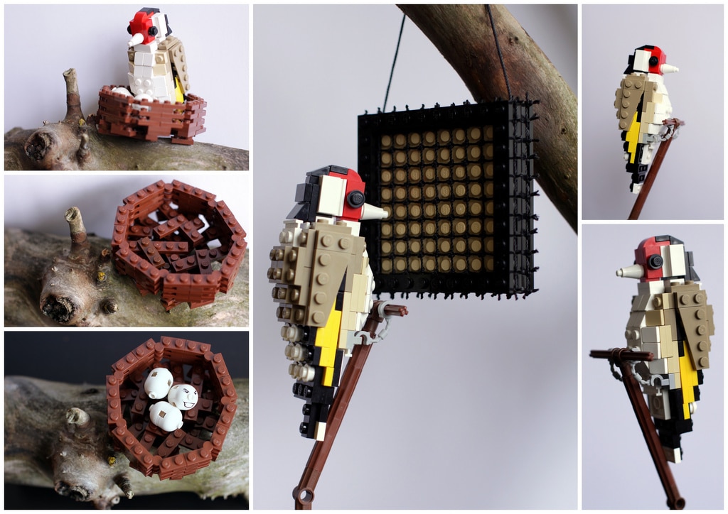 6 Beautiful British Birds All Created From Lego | Bit Rebels