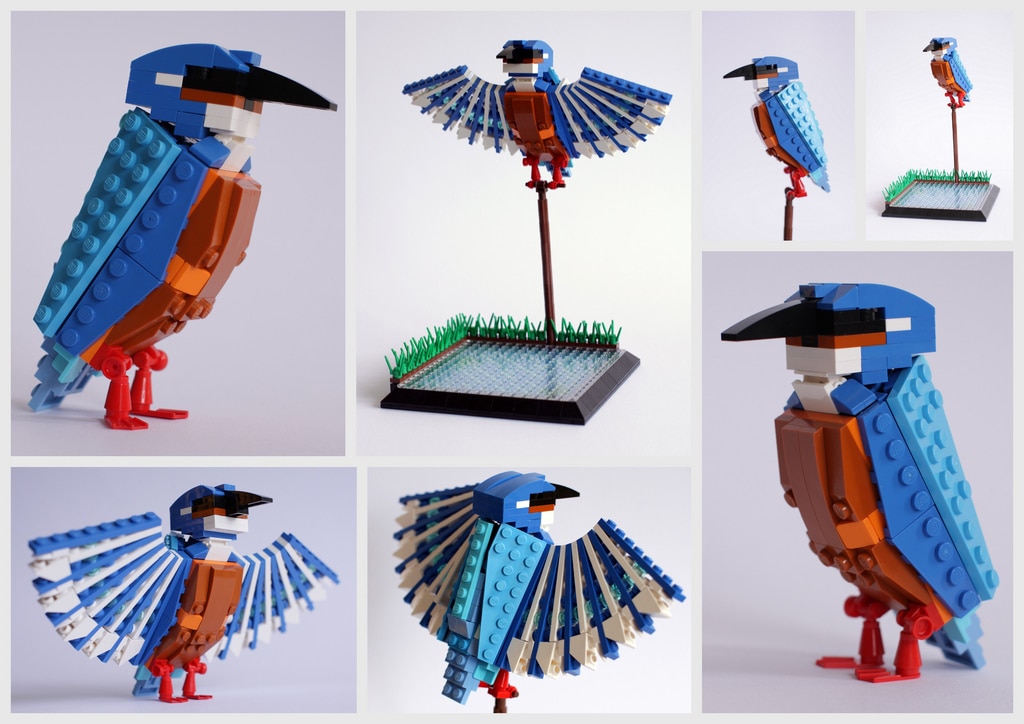6 Beautiful British Birds All Created From Lego | Bit Rebels