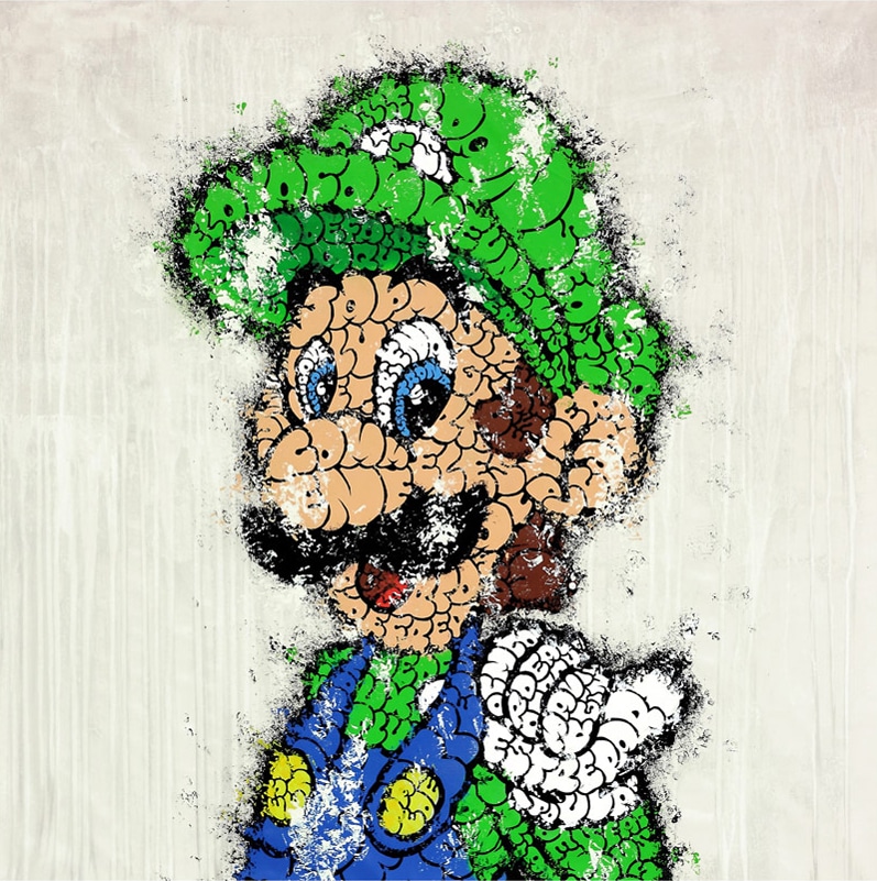 Mario's Graffiti World: Mario & Family Redesigned In Graffiti | Bit Rebels