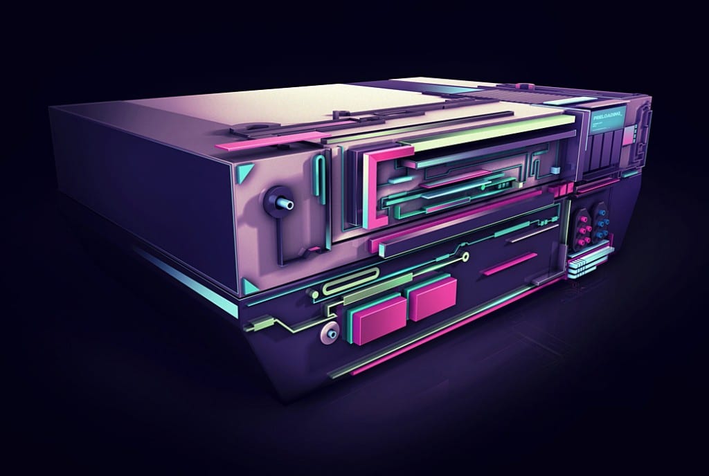 Game Boy & Nintendo NES With A Heavy Tron Overhaul | Bit Rebels