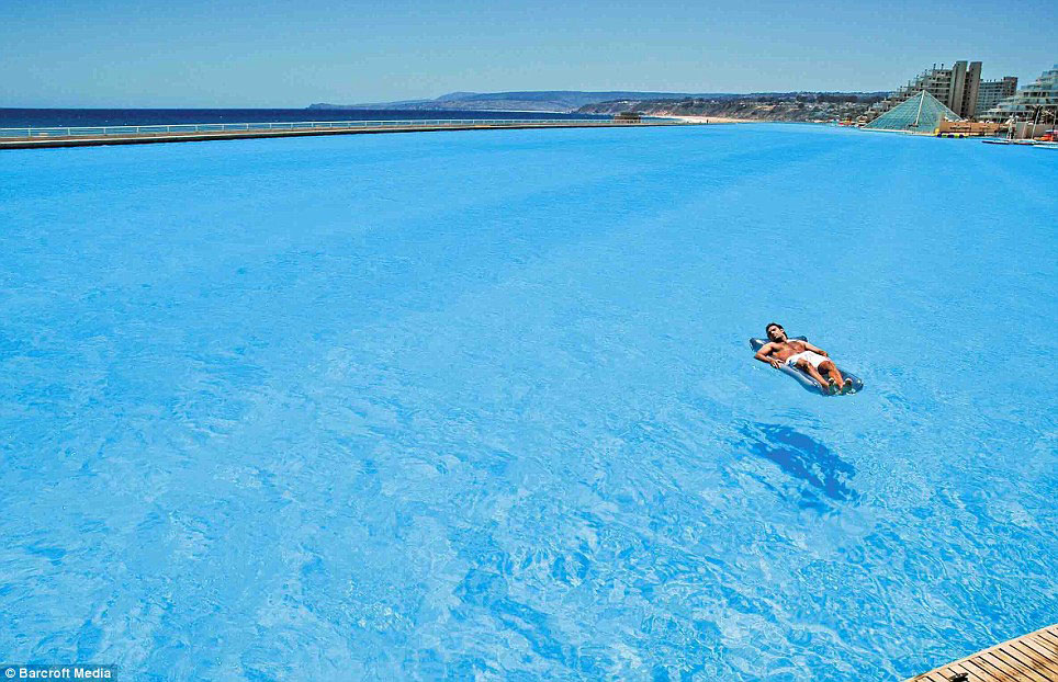 Take A Dip In The World's Largest & Deepest Swimming Pool | Bit Rebels