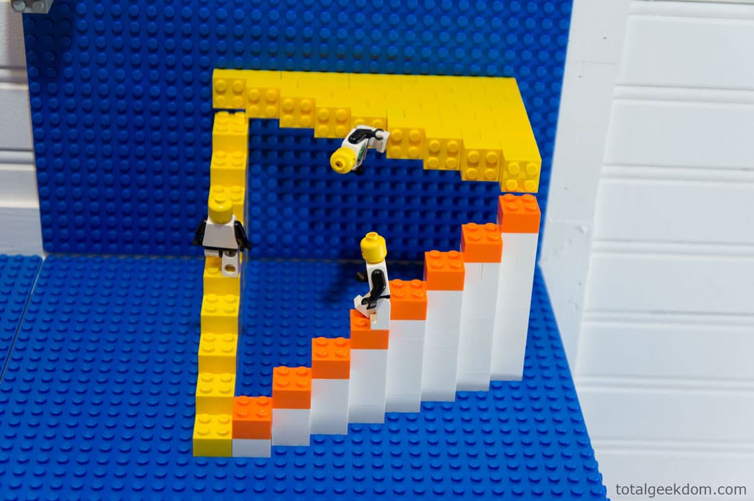 DIY Vertical Lego Building Area On The Wall & Ceiling | Bit Rebels