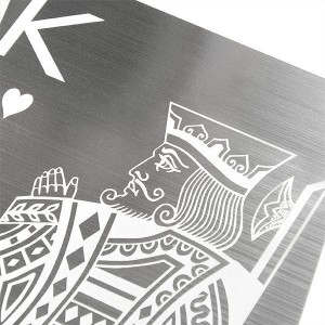 Stainless Steel Playing Cards For Card Sharks With Luxurious Taste ...