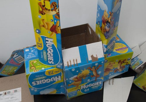 Geeky Mom Creates Star Wars AT-AT From Diaper Boxes | Bit Rebels